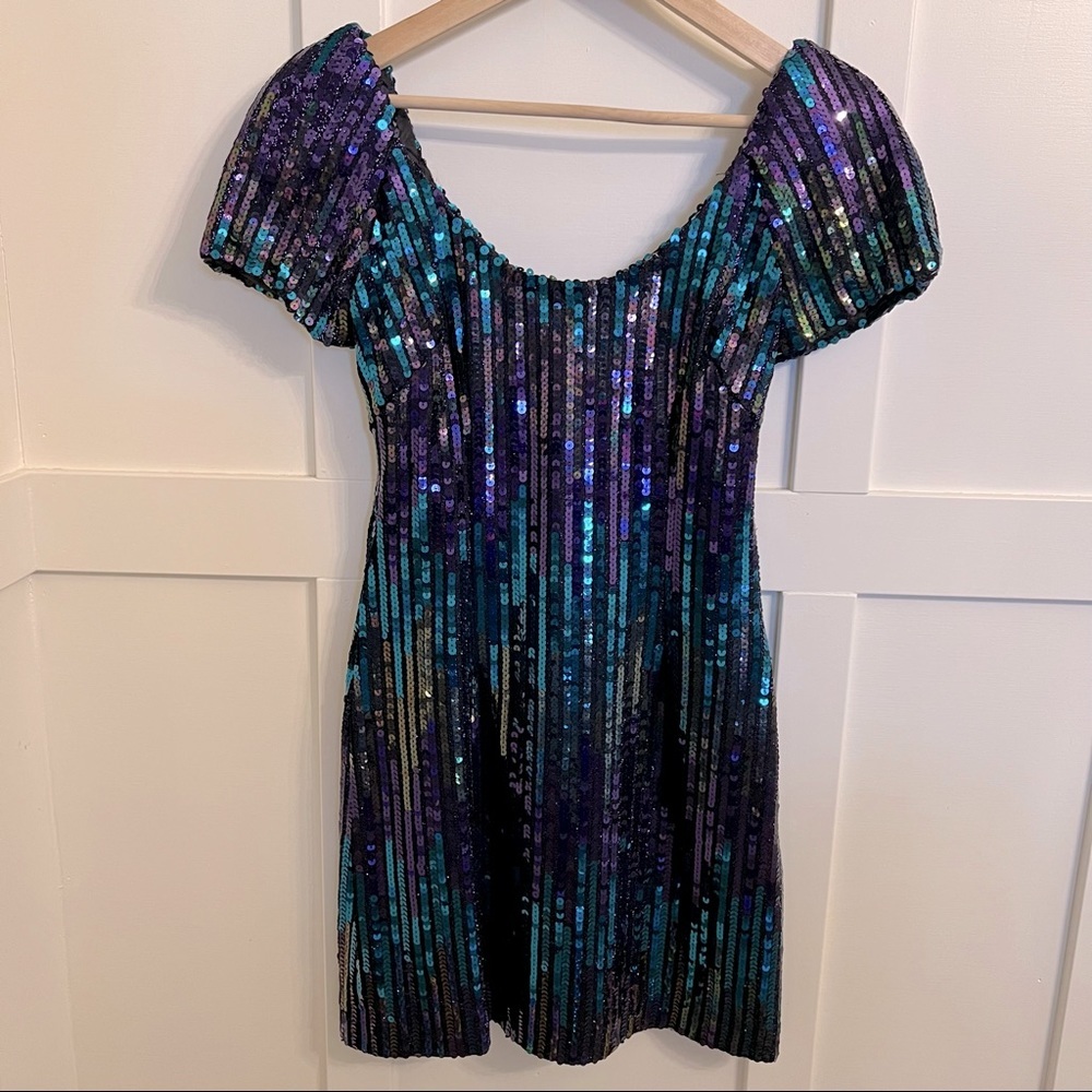 Alyce Designs Sequined Dress - Gem